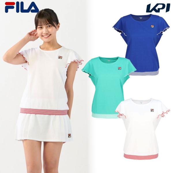 フィラ FILA テニスウェア レディース   ゲームシャツ CZ6SGW033 2026SS