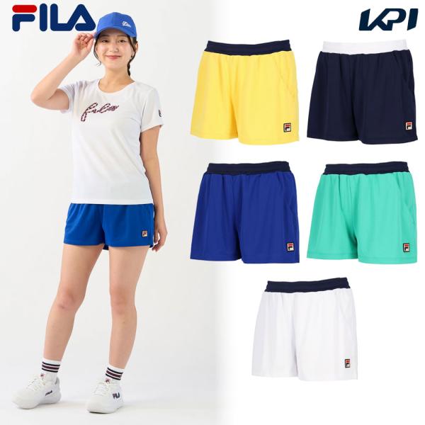 フィラ FILA テニスウェア レディース   ショートパンツ CZ6SGW039 2026SS