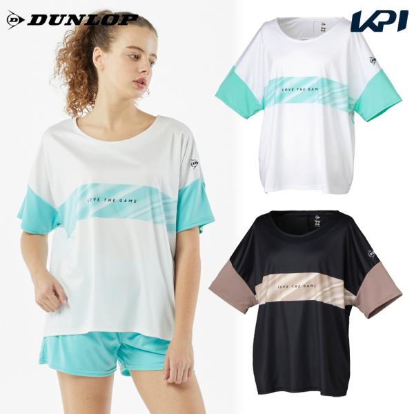ダンロップ DUNLOP テニスウェア レディース   Tシャツ DAL8520W 2025SS 爆買