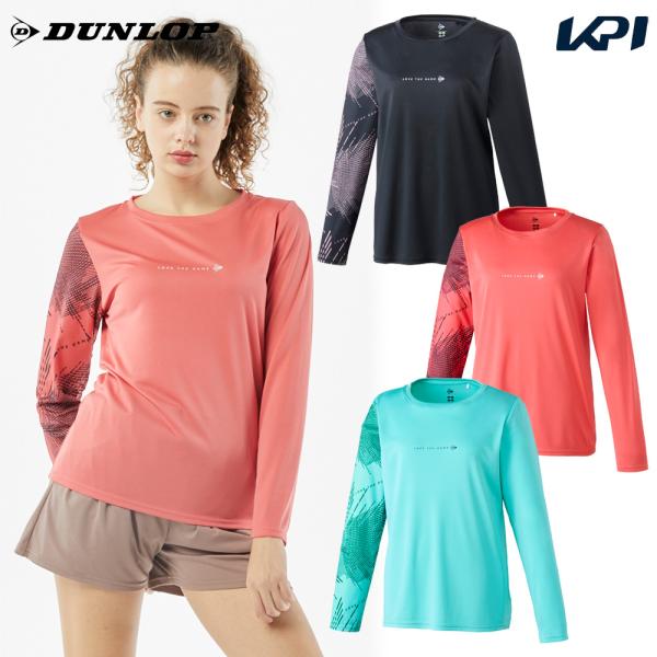 ダンロップ DUNLOP テニスウェア レディース   Tシャツ DAL8522W 2025SS 爆買