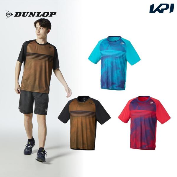 ダンロップ DUNLOP テニスウェア ユニセックス   ゲームシャツ DAP-1404 2024SS「ウェアータイムセール」 爆買