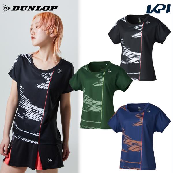 ダンロップ DUNLOP テニスウェア レディース   ゲームシャツ DAP1461W 2024FW 爆買