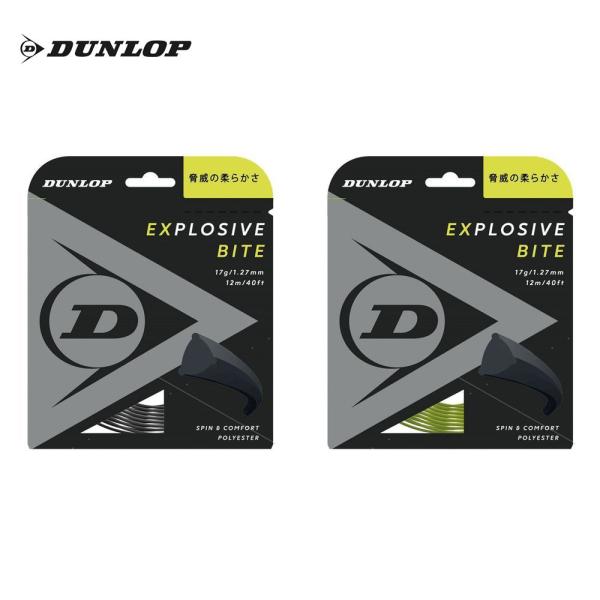 ダンロップ DUNLOP テニスガット・ストリング  EXPLOSIVE BITE エクスプロッシブ・バイト 単張 12m DST11011  爆買
