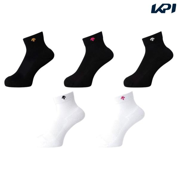 デサント DESCENTE バレーボール アクセサリー バレーボールアクセサリー   ２足組スーパーショートソックス 2024新製品 爆買