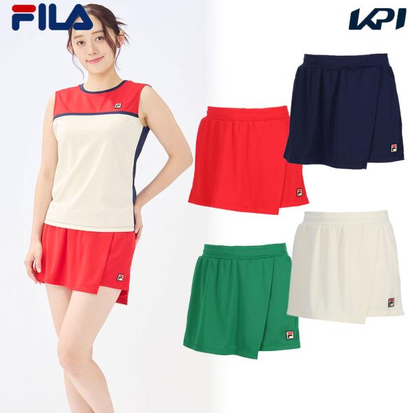 フィラ FILA テニスウェア レディース   ラップショートパンツ EL0039 2025SS