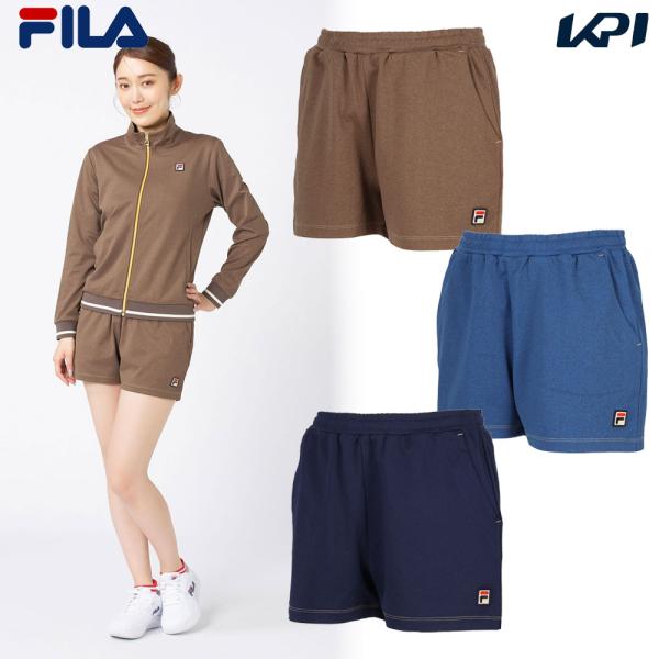 フィラ FILA テニスウェア レディース   ショートパンツ EL0227 2025FW「サンバイザーキャンペーン対象」