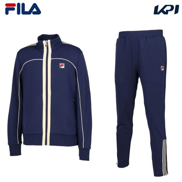 『即日出荷』フィラ FILA テニスウェア メンズ   「上下セット」トラックジャケット FBM5055＋パンツFBM5056 KPI限定モデル FBM5055-FBM5056 2023FW「レッグウォーマープレゼントキャンペーン」「KPI...
