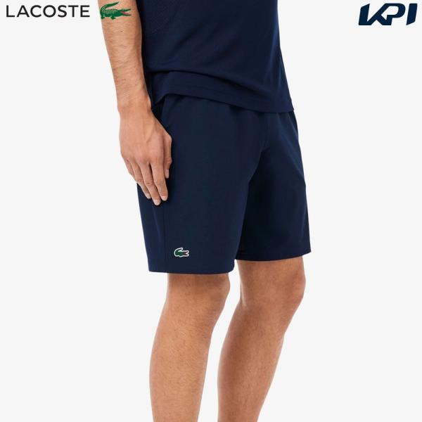 ラコステ LACOSTE テニスウェア メンズ   『ノバク・ジョコビッチ』メッシュガゼットテニスショーツ GH7413-99-525 2026SS「タオルキャンペーン対象」『即日出荷』