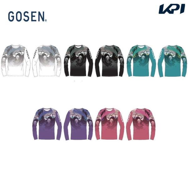 ゴーセン GOSEN テニス ウェア テニスウェア   昇華ロングスリーブ Tシャツ B 2026夏企画 2026SS 2026新製品