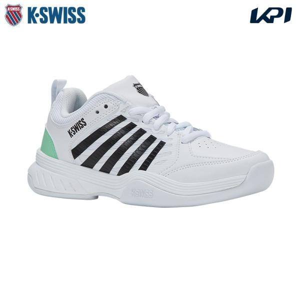 ケイ・スイス K・SWISS テニスシューズ レディース   COURT EXPRESS 2 CARPET WOMEN WHITE X MINT コートエクスプレス2 KS99488118WM