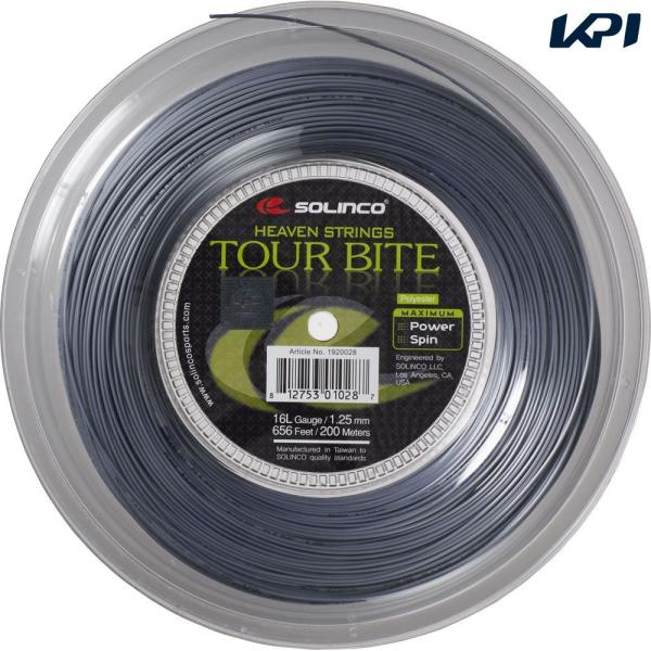 ソリンコ SOLINCO テニス ガット・ストリング テニスガット・ストリング  ツアーバイト 200mロール