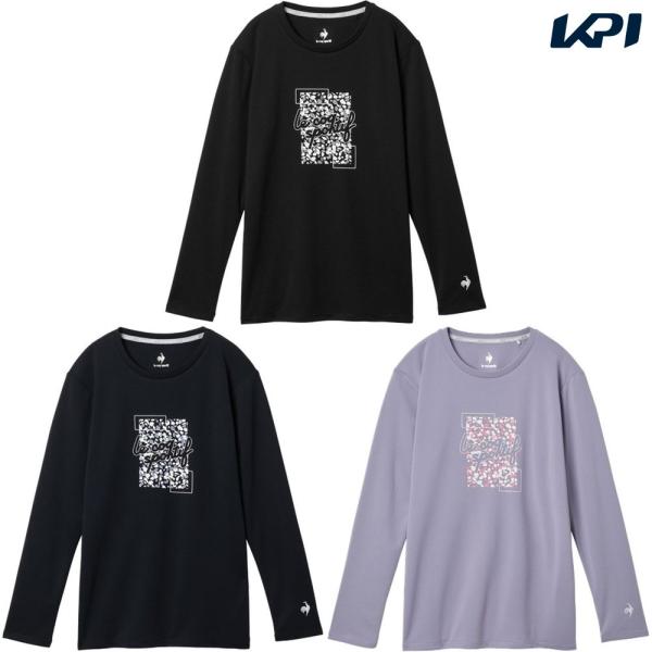 ルコック le coq sportif テニスウェア レディース   長袖プラクティスシャツ LN5FLT30L 2025FW