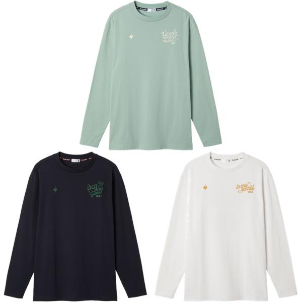 ルコック le coq sportif マルチSP ウェア マルチSPウェア   グラフィック長袖Tシャツ 2025FW