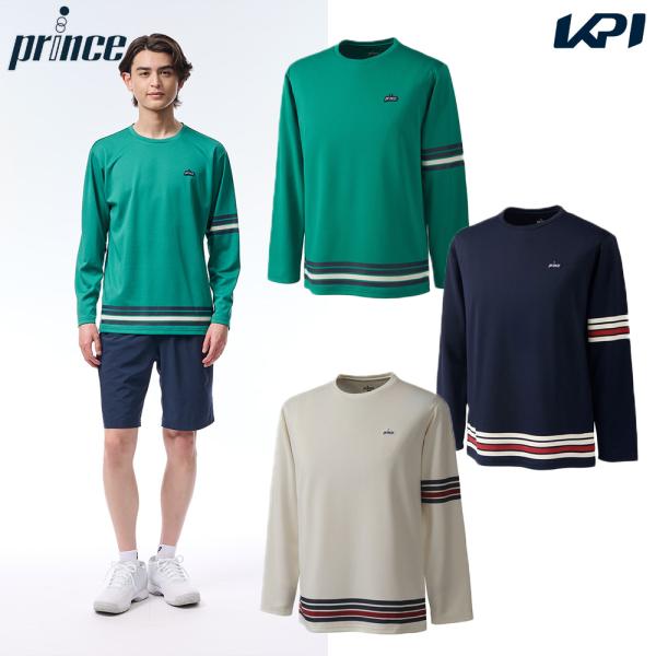 プリンス Prince テニスウェア メンズ   ロングスリーブシャツ MF5027 2025FW