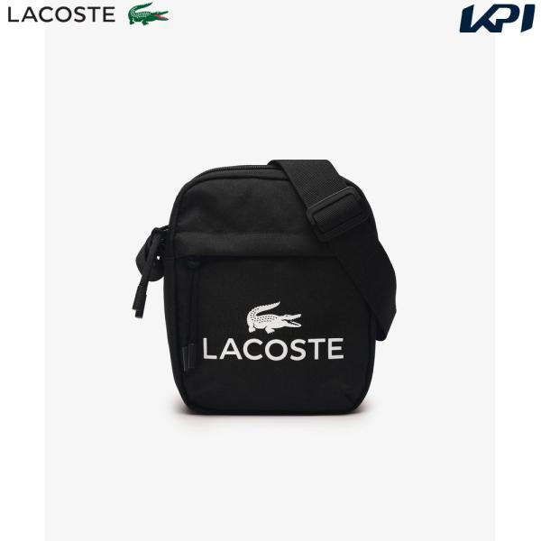 ラコステ LACOSTE テニスバッグ・ケース    VERTICAL CAMERA BAG ブラック NU5181ZT-000「タオルキャンペーン対象」『即日出荷』