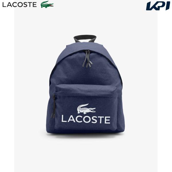 ラコステ LACOSTE テニスバッグ・ケース    BACKPACK ネイビー NU5182ZT-021「タオルキャンペーン対象」『即日出荷』