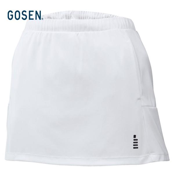 ゴーセン GOSEN テニスウェア レディース スカート インナースパッツ付き  S1601-30 2019SS 爆買