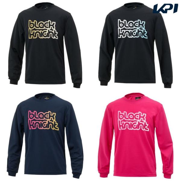 ブラックナイト Black knight バドミントン ウェア バドミントンウェア   ユニ ドライロングＴシャツ 2025FW 2025新製品 爆買