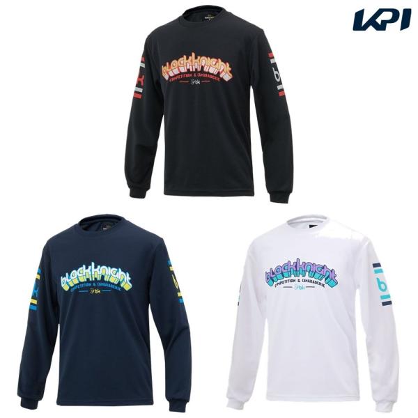 ブラックナイト Black knight バドミントン ウェア バドミントンウェア   ユニ ドライロングＴシャツ 2025FW 2025新製品 爆買
