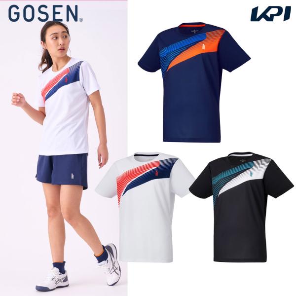 ゴーセン GOSEN テニス ウェア テニスウェア   ゲームシャツ 2024FW 2024新製品 爆買