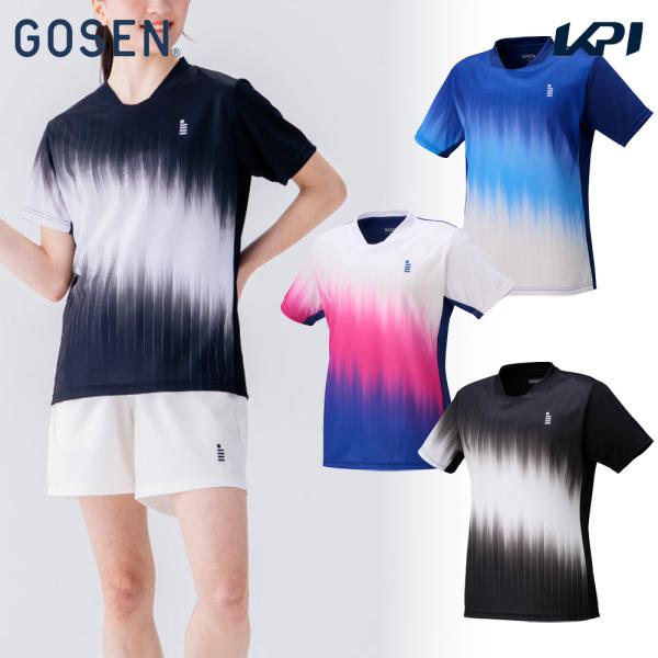 ゴーセン GOSEN テニス ウェア テニスウェア   ゲームシャツ 2025FW 2025新製品