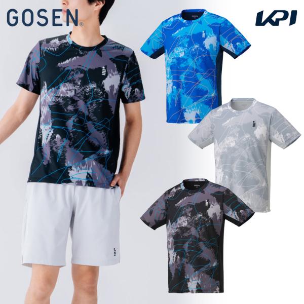 ゴーセン GOSEN テニス ウェア テニスウェア   ゲームシャツ 2025FW 2025新製品