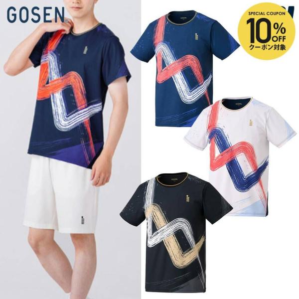ゴーセン GOSEN テニス ウェア テニスウェア   ゲームシャツ 2026SS 2026新製品