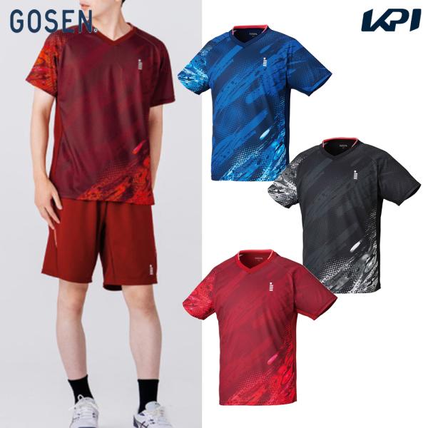 ゴーセン GOSEN テニス ウェア テニスウェア   ゲームシャツ 2026SS 2026新製品