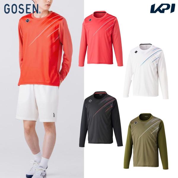 ゴーセン GOSEN テニス ウェア テニスウェア   プラクティスロングＴシャツ 2026SS 2026新製品