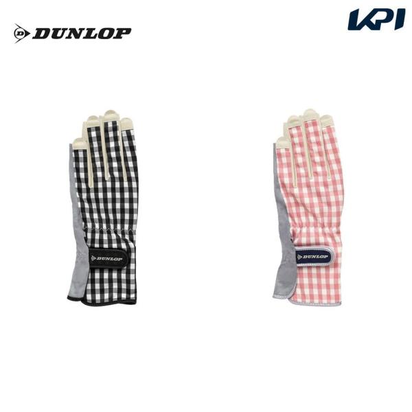 ダンロップ DUNLOP テニス手袋・グローブ レディース   テニスグローブ TGG-0462W