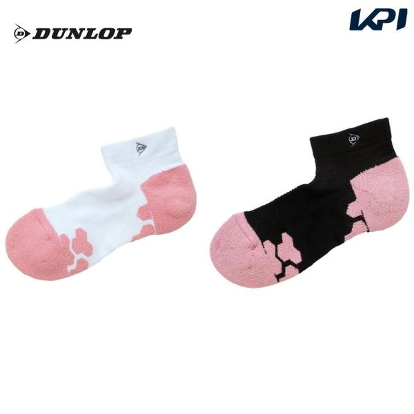 ダンロップ DUNLOP テニスアクセサリー レディース   厚手ショートソックス TPO-6453W
