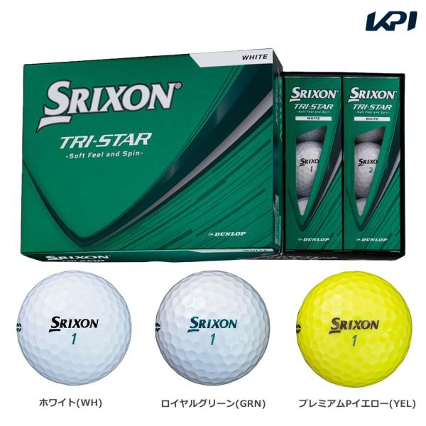 ダンロップ DUNLOP ゴルフ ボール ゴルフボール   TRI-STAR 1ダース 2026新製品
