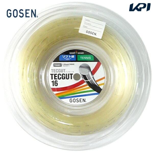 GOSEN ゴーセン 「テックガット16 120mロール」ts6001硬式テニスストリング ガット 　 爆買