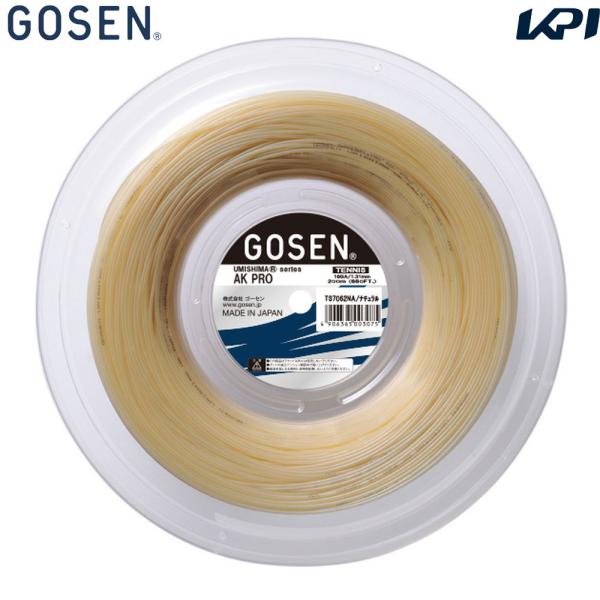 GOSEN ゴーセン 「ウミシマAKプロ16 240mロールts7062硬式テニスストリング ガット  爆買