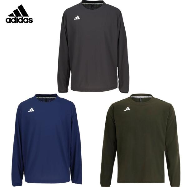 アディダス adidas 野球 ウェア 野球ウェア   アディゼロ ダグアウト トレーニング 長袖Tシャツ 2026SS 2026新製品