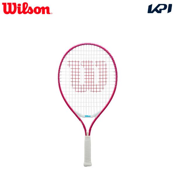 「ガット張り上げ済」ウイルソン Wilson ジュニア テニスラケット    ULTRA POWER JR PINK 21 ウルトラパワー ジュニア WR187710H