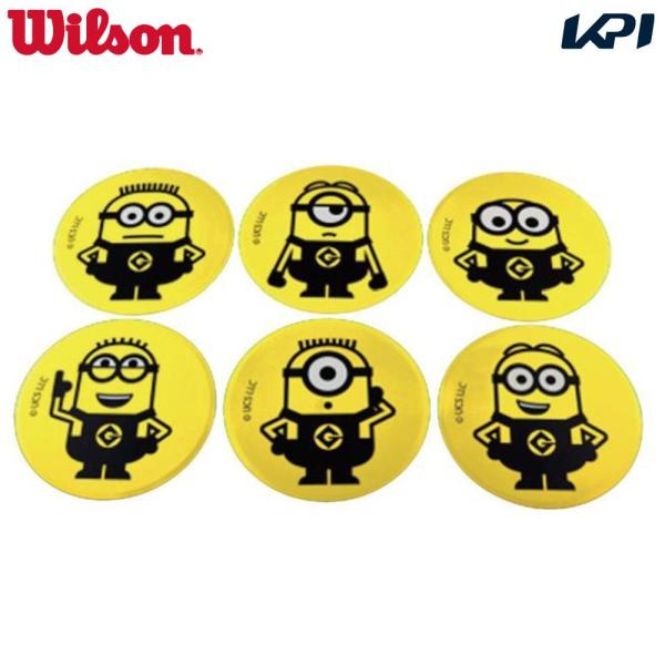 『即日出荷』ウイルソン Wilson テニスアクセサリー  MINIONS MARKER SPOTS ミニオンズ 2023 マーカースポット WR8418201001 【タイムセール】