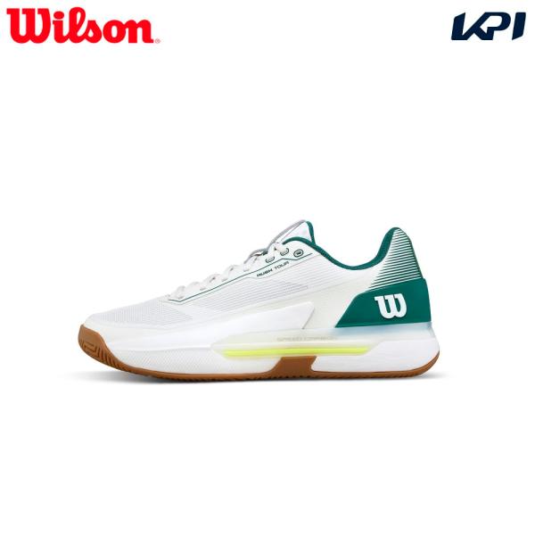 ウイルソン Wilson テニスシューズ メンズ   RUSH TOUR 5 Wh/Evergreen ラッシュツアー 5 オールコート用 WRS338230U