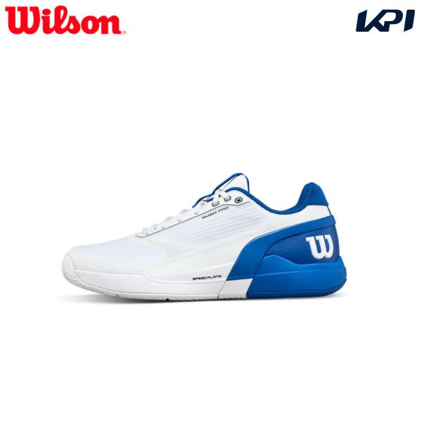 ウイルソン Wilson テニスシューズ メンズ   RUSH PRO 5 Wh/D V Blue/Sa ラッシュプロ 5 オールコート用 WRS338520U