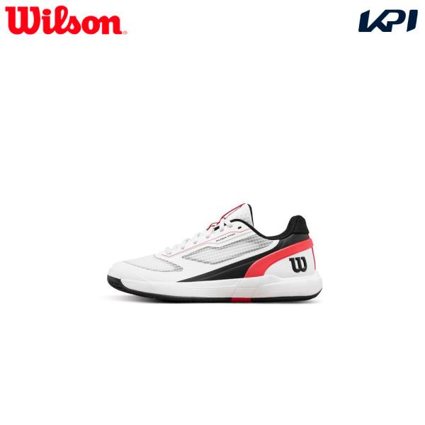 ウイルソン Wilson ジュニア テニスシューズ RUSH PRO 5 JR Wh/Rd/Black ラッシュプロ5 WRS338780U