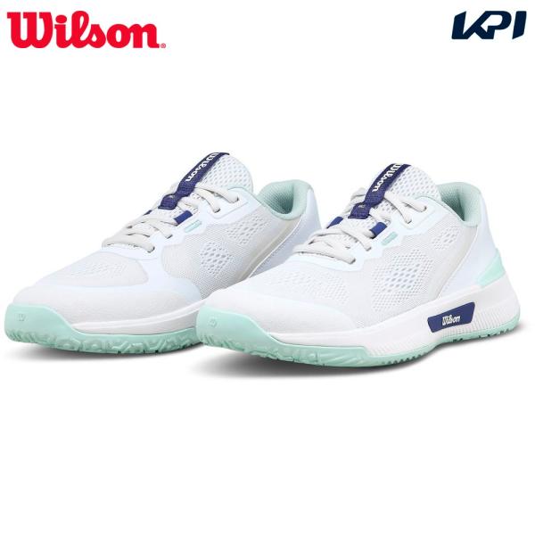 ウイルソン Wilson テニス シューズ テニスシューズ  イントリーグ プロ  オムニ INTRIGUE PRO OMNI Wh／Bay 6 2026新製品