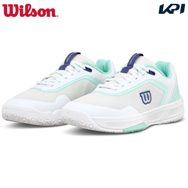 ウイルソン Wilson テニスシューズ レディース  コートグライド オムニ COURTGLIDE OMNI W Wh／Bay WRS340140U
