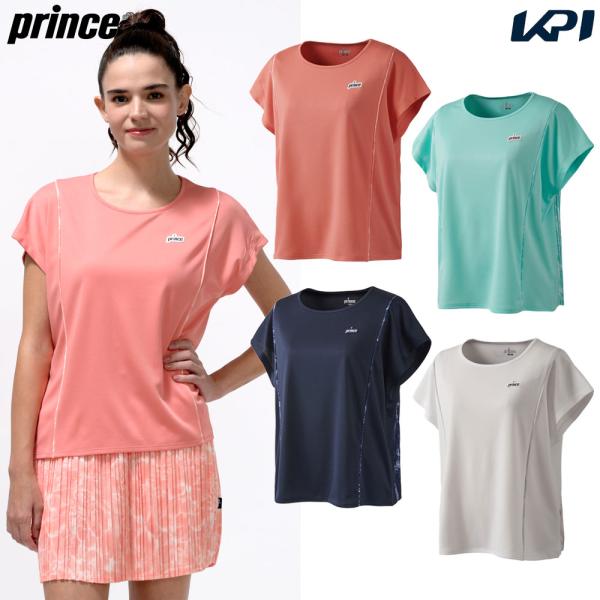 プリンス Prince テニスウェア レディース   ゲームシャツ WS5054 2025SS