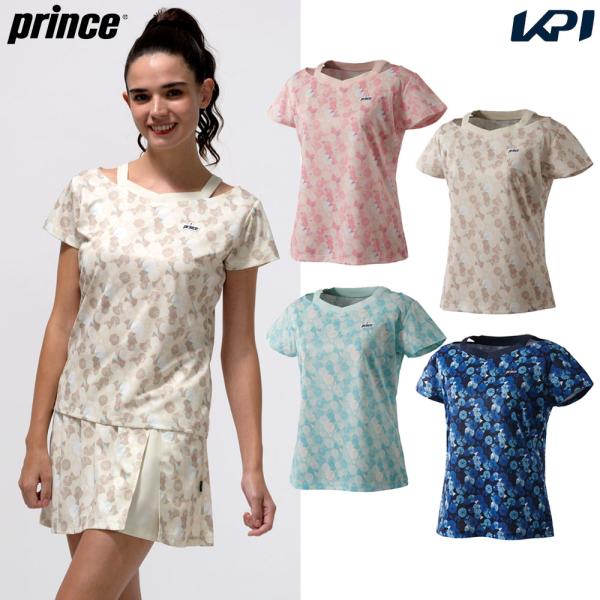 プリンス Prince テニスウェア レディース   ゲームシャツ WS5070 2025SS