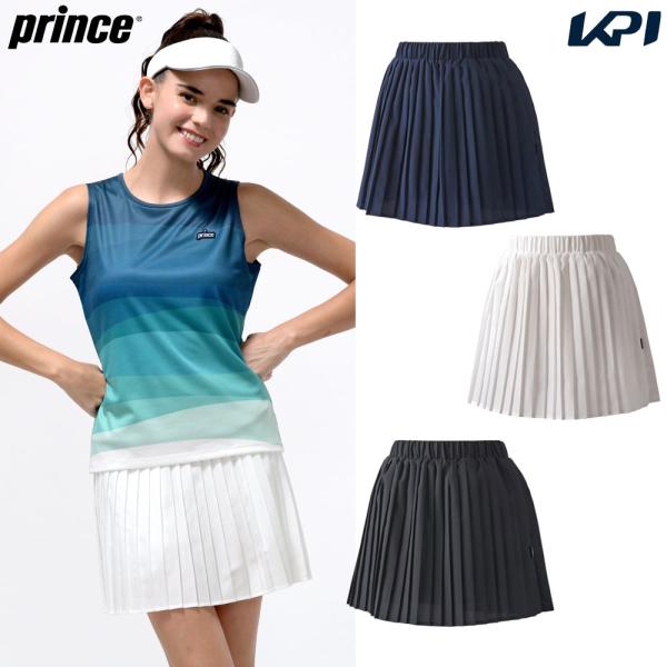 プリンス Prince テニスウェア レディース   プリーツスカート WS5308 2025SS