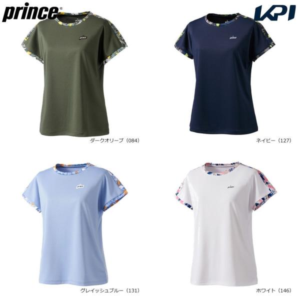 プリンス Prince テニスウェア レディース   ゲームシャツ WS6061 2026SS