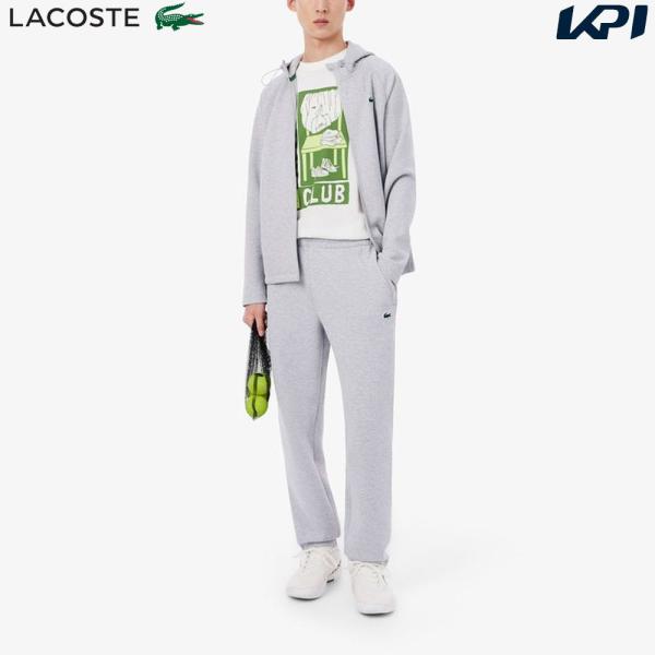 ラコステ LACOSTE テニスウェア メンズ   ストレッチダブルフェイススウェットパンツ XH0142-99-CCA 2026SS「タオルキャンペーン対象」『即日出荷』