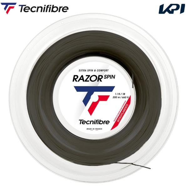 テクニファイバー Tecnifibre テニス ガット・ストリング テニスガット・ストリング   RAZOR SPIN レーザースピン 200M ロール 2026新製品