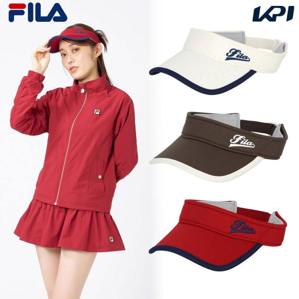 フィラ FILA テニスキャップ・バイザー レディース   サンバイザー EL0286「サンバイザーキャンペーン対象」