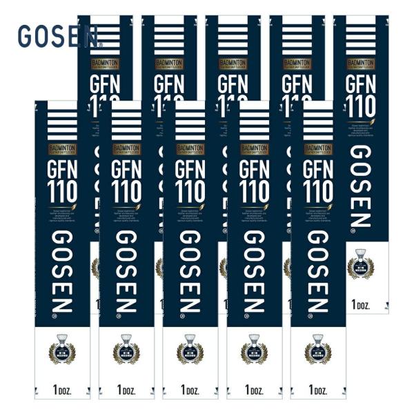 GOSEN ゴーセン 「GFN110 10ダース」シャトルコック